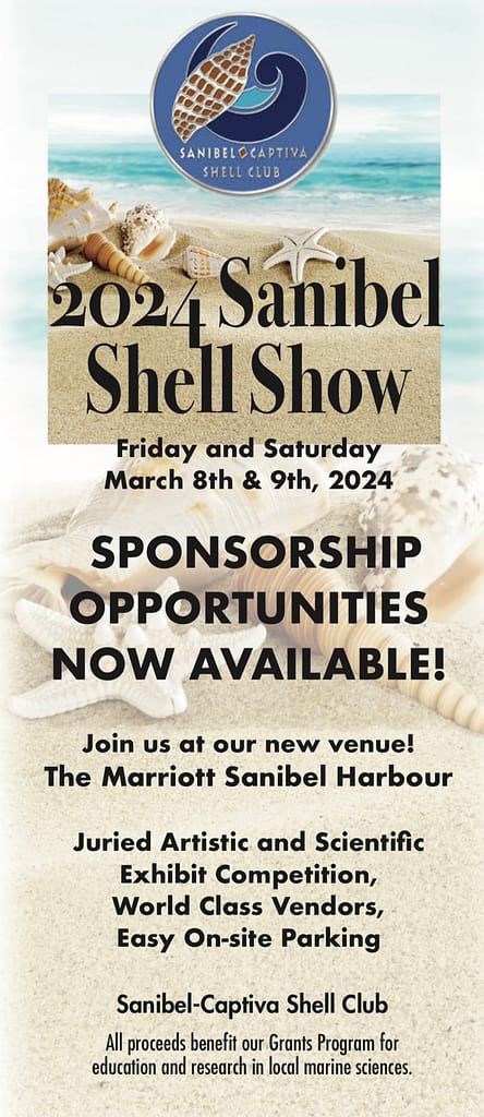 Sponsorship Opportunities - Sanibel-Captiva Shell Club