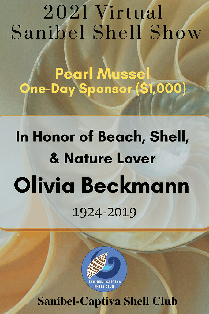 THANK YOU Virtual 2021 Sanibel Shell Show Sponsors - Sanibel-Captiva ...