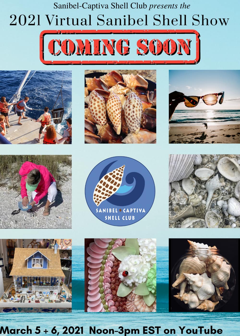 Video Schedule for Virtual Shell Show - Sanibel-Captiva Shell Club