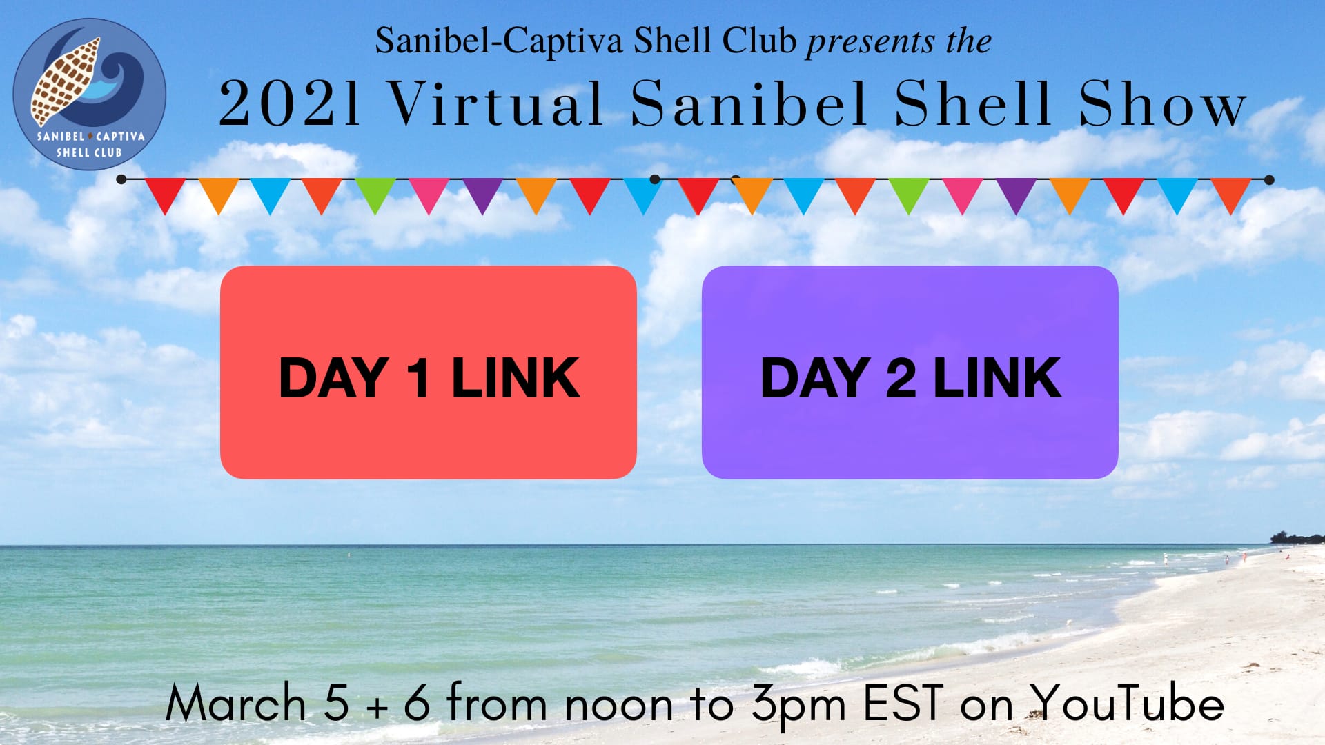 SHOW TIME for 2021 Virtual Sanibel Shell Show – Sanibel-Captiva Shell Club